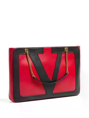 Valentino Garavani Viva Superstar Medium Shopping Bag - Red