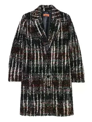 Missoni Plaid Single-breasted Coat