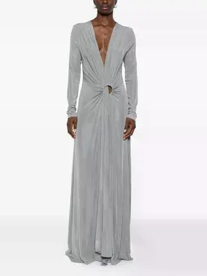 ELEH Pleated Maxi Dress