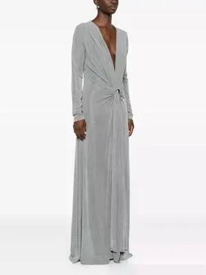ELEH Pleated Maxi Dress