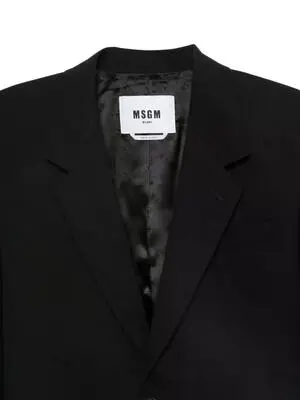 MSGM Single-breasted Blazer