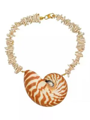 Mayol Calypso Shell Beaded Necklace