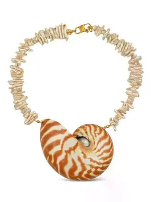 Mayol Calypso Shell Beaded Necklace