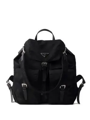 Prada Front-pockets Backpack - Black