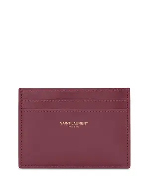 Saint Laurent Money Clip Card