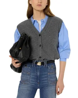 Gerard Darel Elysee Buttoned Vest
