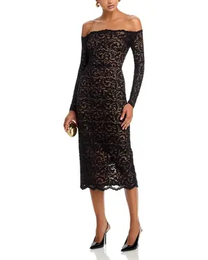 L'Agence Lindsay Lace Dress