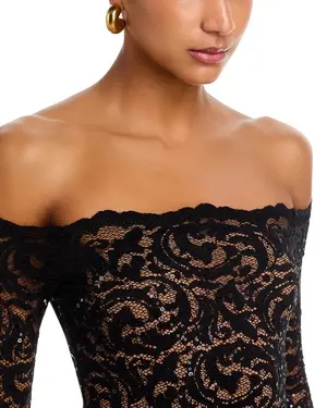 L'Agence Lindsay Lace Dress