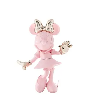 LEBLON DELIENNE Minnie Mouse Welcome 12 Figurine - Pink And Gold