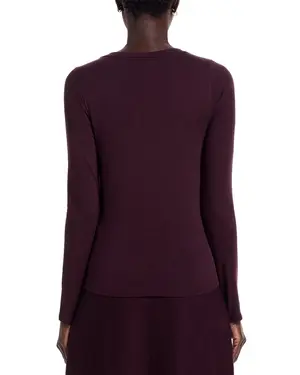 Eileen Fisher V-neck Long Sleeve Top