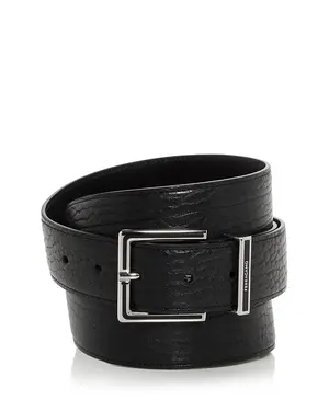 FERRAGAMO Leather Belt - Nero