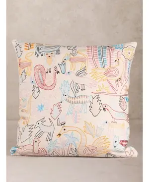 GAURI KOHLI Fateh Pillow Cover, 20 X 20 - Multicolored
