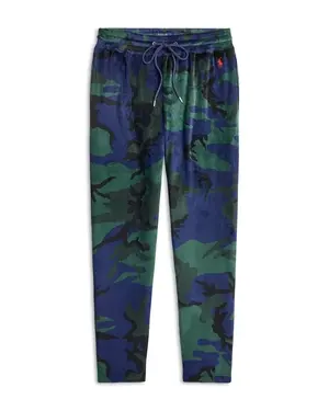 Polo Ralph Lauren Slim Fit Velour Pajama Pants