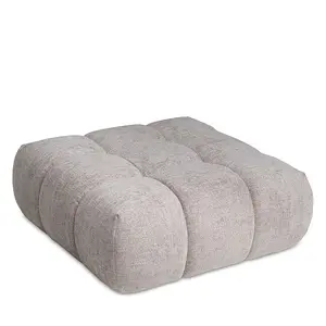 GIUSEPPE NICOLETTI Ballare Square Ottoman - Baobab - Grigio