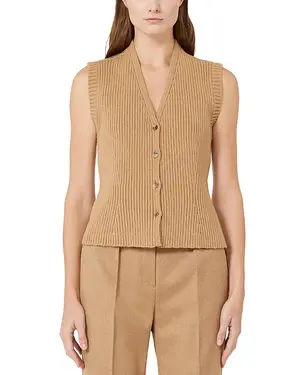 Max Mara Textured Vests For Women