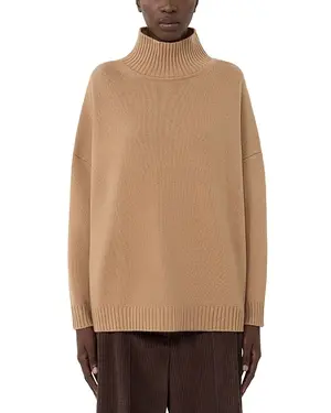 Max Mara Borgia Wool Sweater - Camel