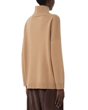 Max Mara Borgia Wool Sweater - Camel