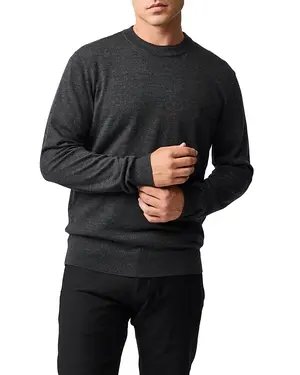 Rodd & Gunn York Bay Merino Wool Sweater - Ash