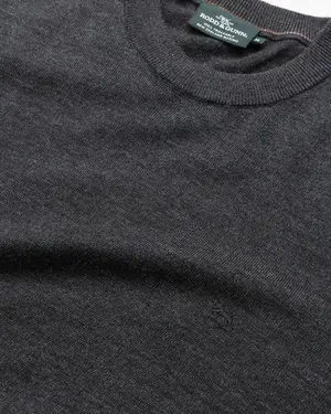 Rodd & Gunn York Bay Merino Wool Sweater - Ash