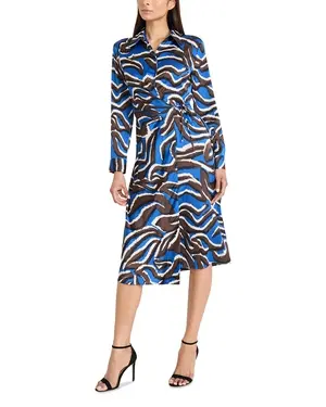 Maggy London Midi Wrap Dress