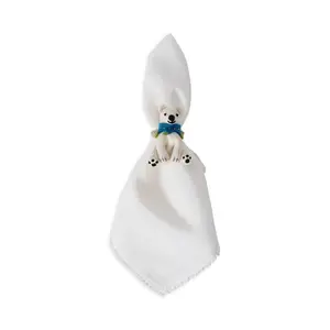 JULISKA Berry & Thread North Pole Animal Napkin Ring, Assorted, Set Of 4