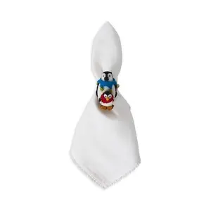 JULISKA Berry & Thread North Pole Animal Napkin Ring, Assorted, Set Of 4