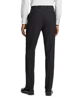 Ted Baker London Wright Bengaline Modern Fit Suit Pants - Black