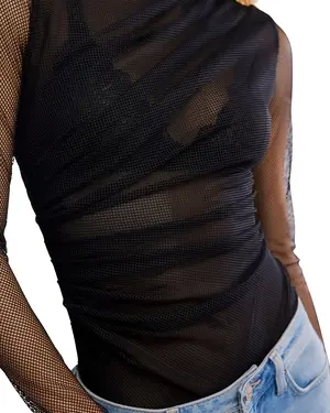 Free People On My Way Mesh Bodysuit