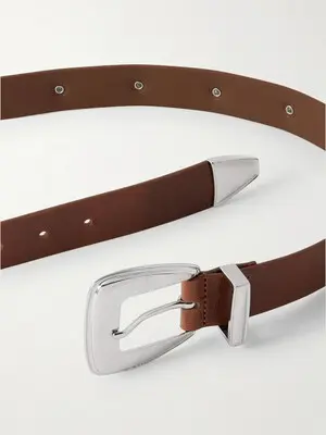 THE FRANKIE SHOP Perth Studded Leather Belt