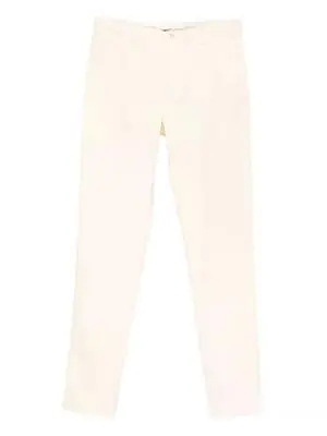 Incotex Jetted-pocket Trousers - White