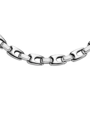 DIESEL® Oval-logo Chain Necklace