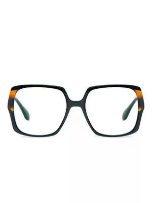 GIGI STUDIOS Ria Geometric-frame Eyeglasses - Black