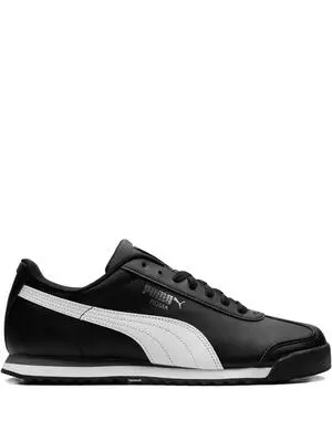 PUMA Roma Leather Sneakers - Black