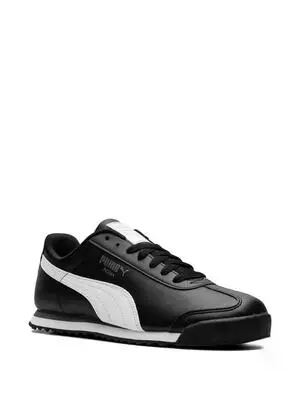 PUMA Roma Leather Sneakers - Black