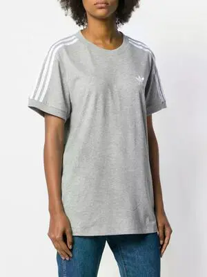 Adidas Striped Overarm Logo T-shirt