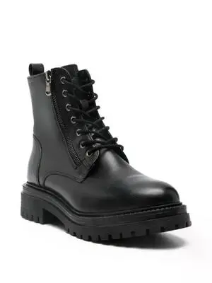 Geox Zip-up Combat Boots