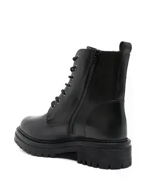 Geox Zip-up Combat Boots