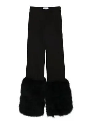 Giuseppe Di Morabito Feather-trim Trousers