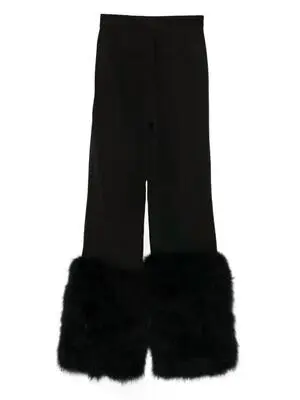 Giuseppe Di Morabito Feather-trim Trousers