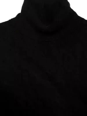 CENERE GB Roll-neck Sweater - Black