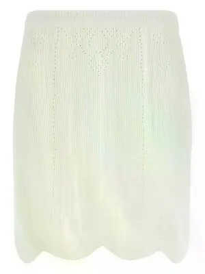 TWINSET Pointelle-detail Mini Skirt