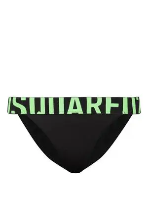 Dsquared2 Logo Bikini Bottom - Black
