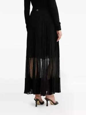 TWINSET Pleated Maxi Skirt