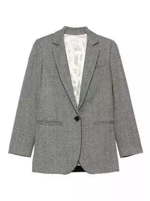 FORTE_FORTE Herringbone Blazer