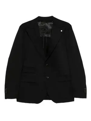 L.B.M. 1911 Button-fastening Wool Blazer