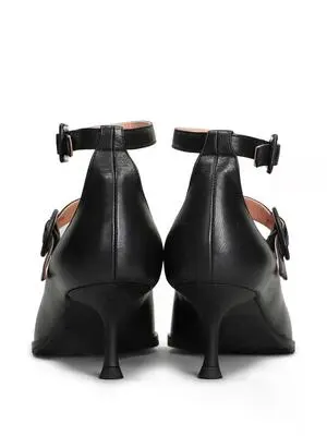 FRATELLI RUSSO Leather Heeled Pumps
