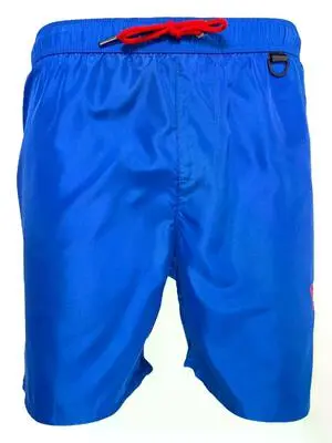 Iceberg Logo-patch Swim Shorts - Blue