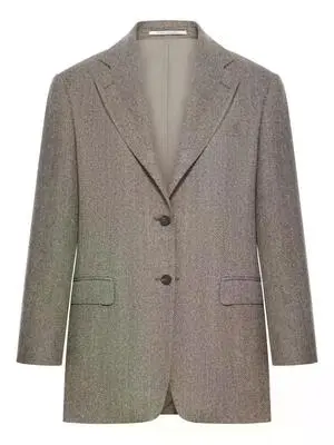 Tagliatore Herringbone Blazer
