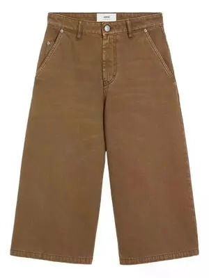 Ami Cotton Bermuda Shorts