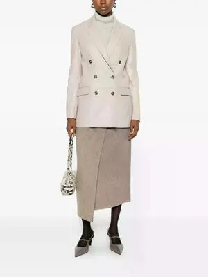 Tagliatore Double-breasted Leather Jacket